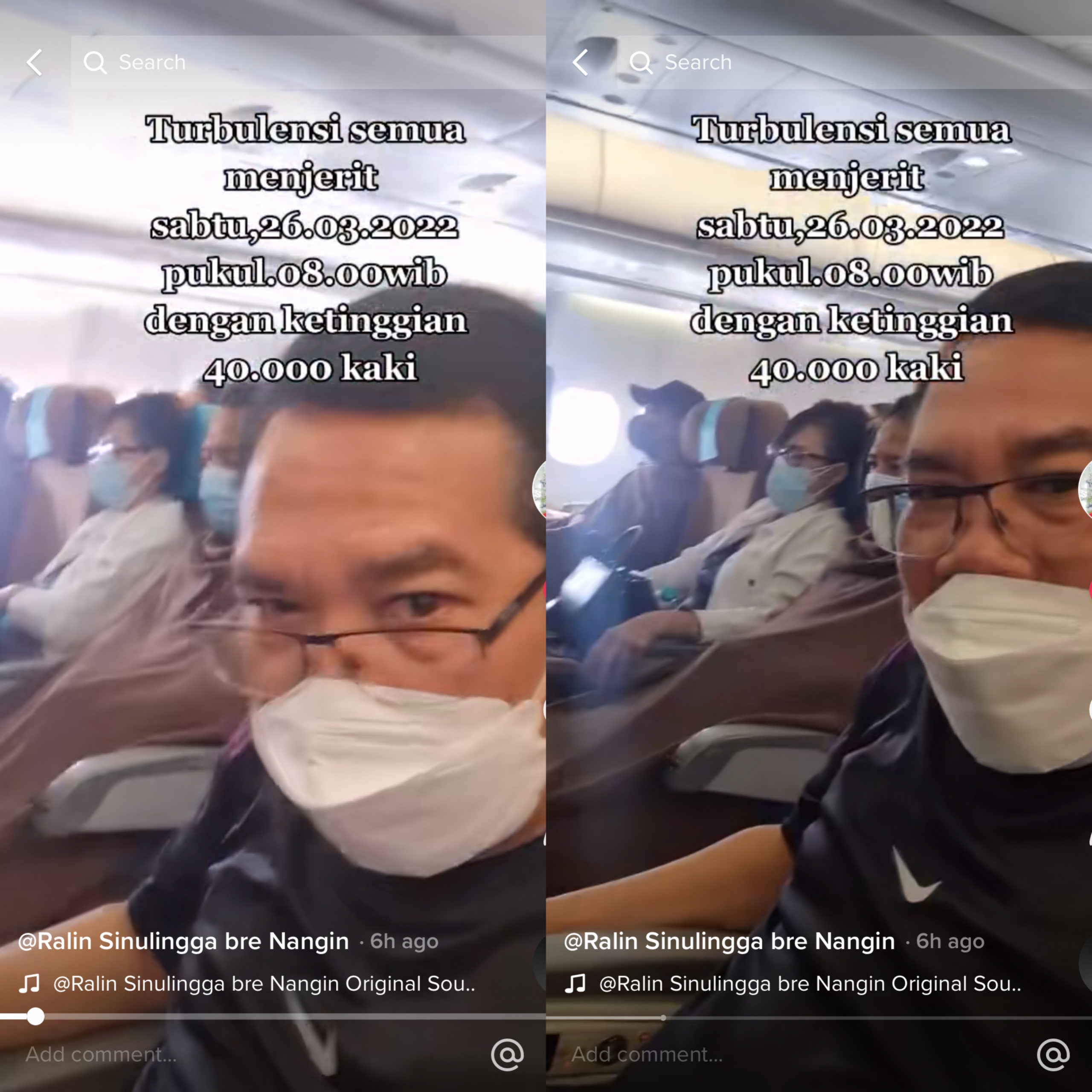 Viral! Pria Rekam Turbulensi di Pesawat, Netizen: Bukannya Berdoa ...