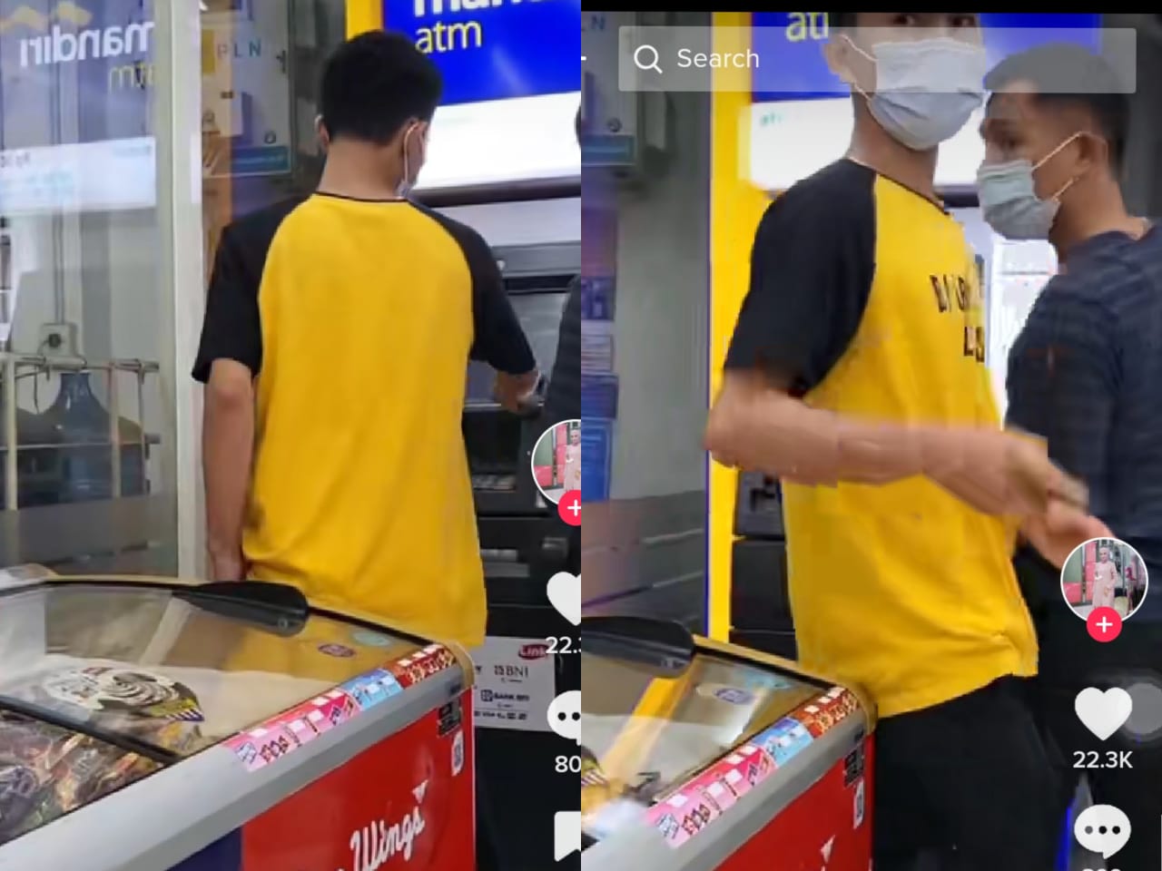 Viral! Diduga Lagi Bobol ATM, 2 Pemuda Ini Berdalih Ambil Uang Nyangkut ...